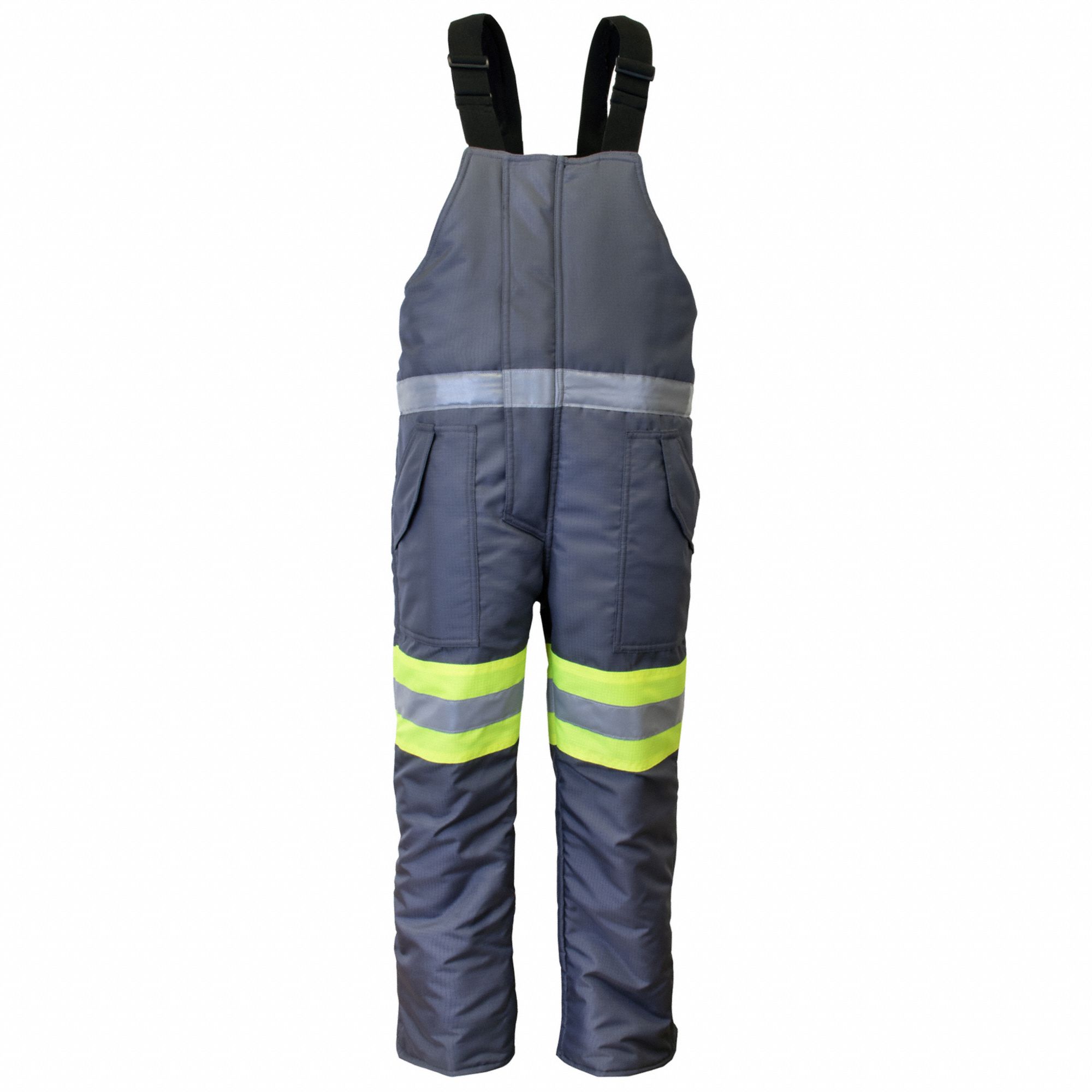 REFRIGIWEAR, Men's, 4XL ( 54 in x 32 1/2 in ), Freezer Edge Bib ...