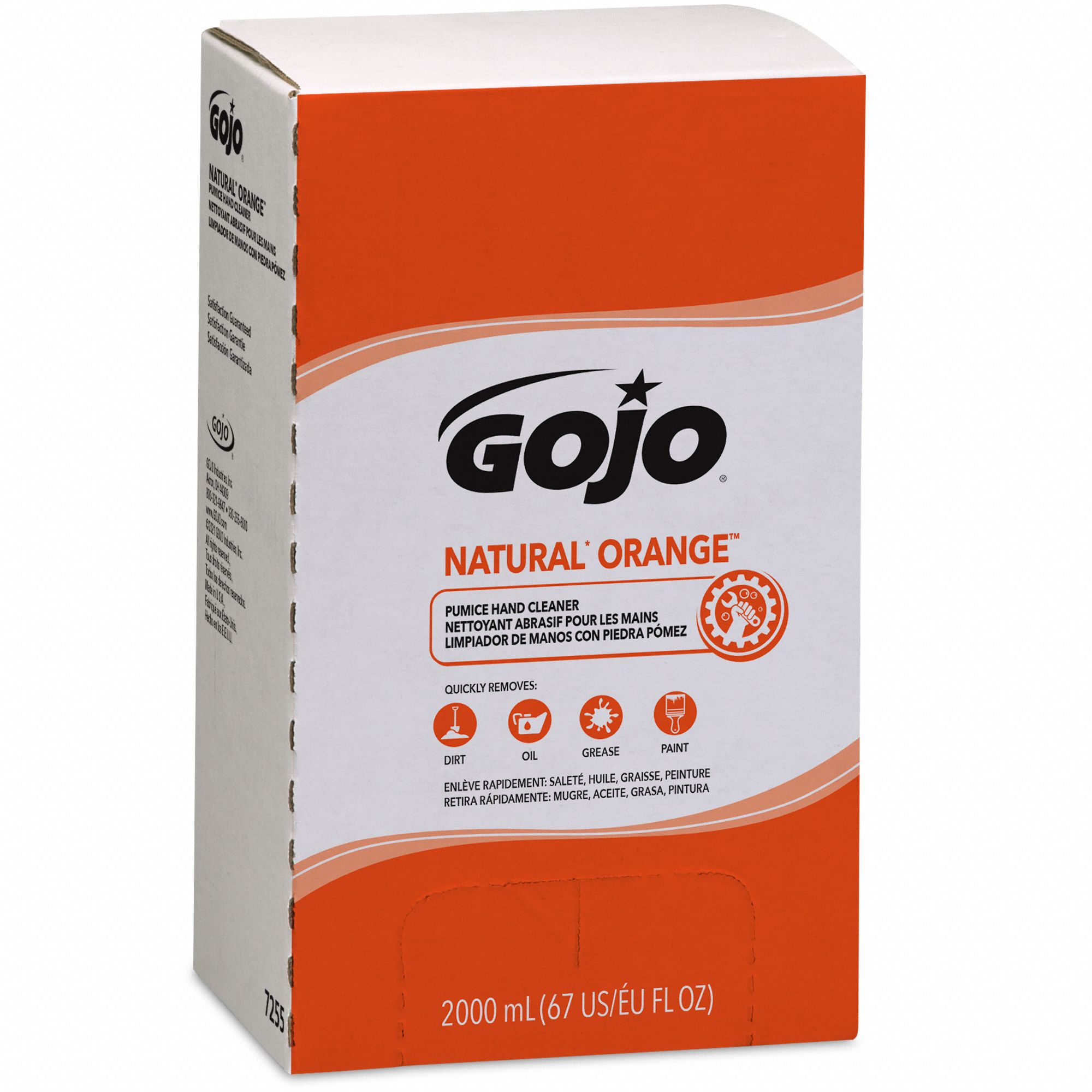 GOJO, Natural Orange Series, Liquid, Hand Cleaner - 782L01|7255-04 ...