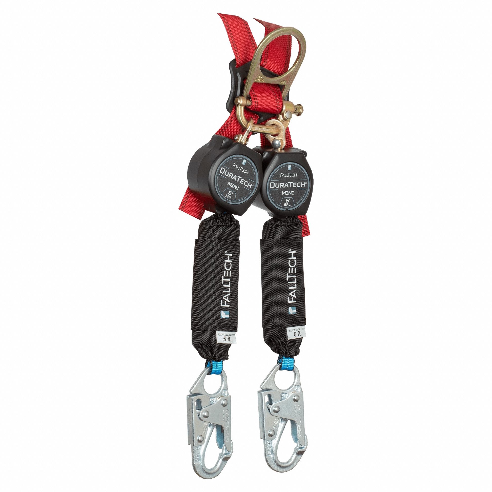 DURATECH, Steel Snap Hook Anchor, Harness Steel Quick-Connect, Self ...