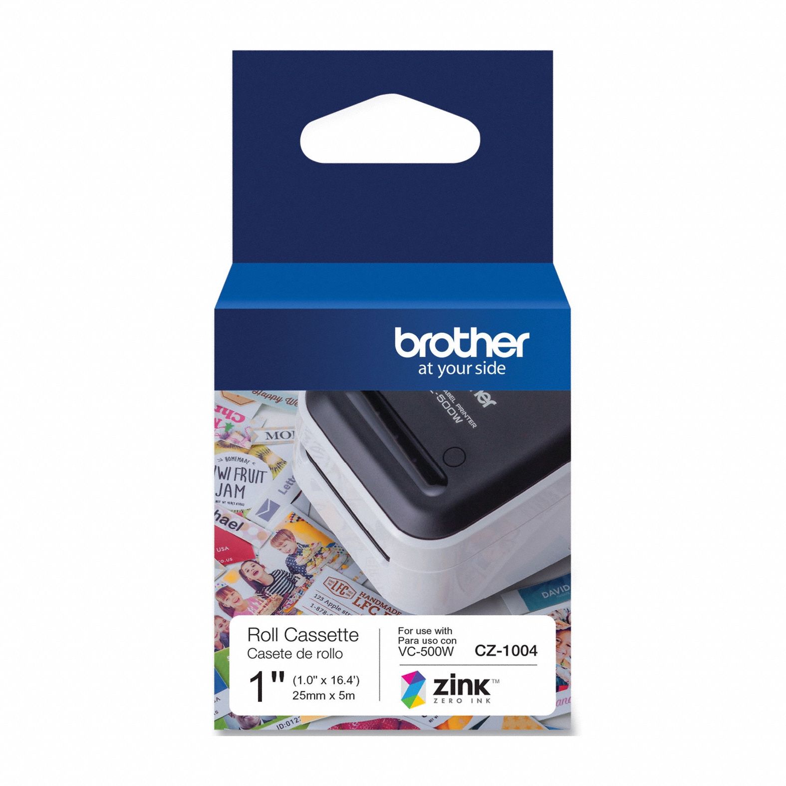 Long Label Roll, 1in.x16.4ft. - Grainger