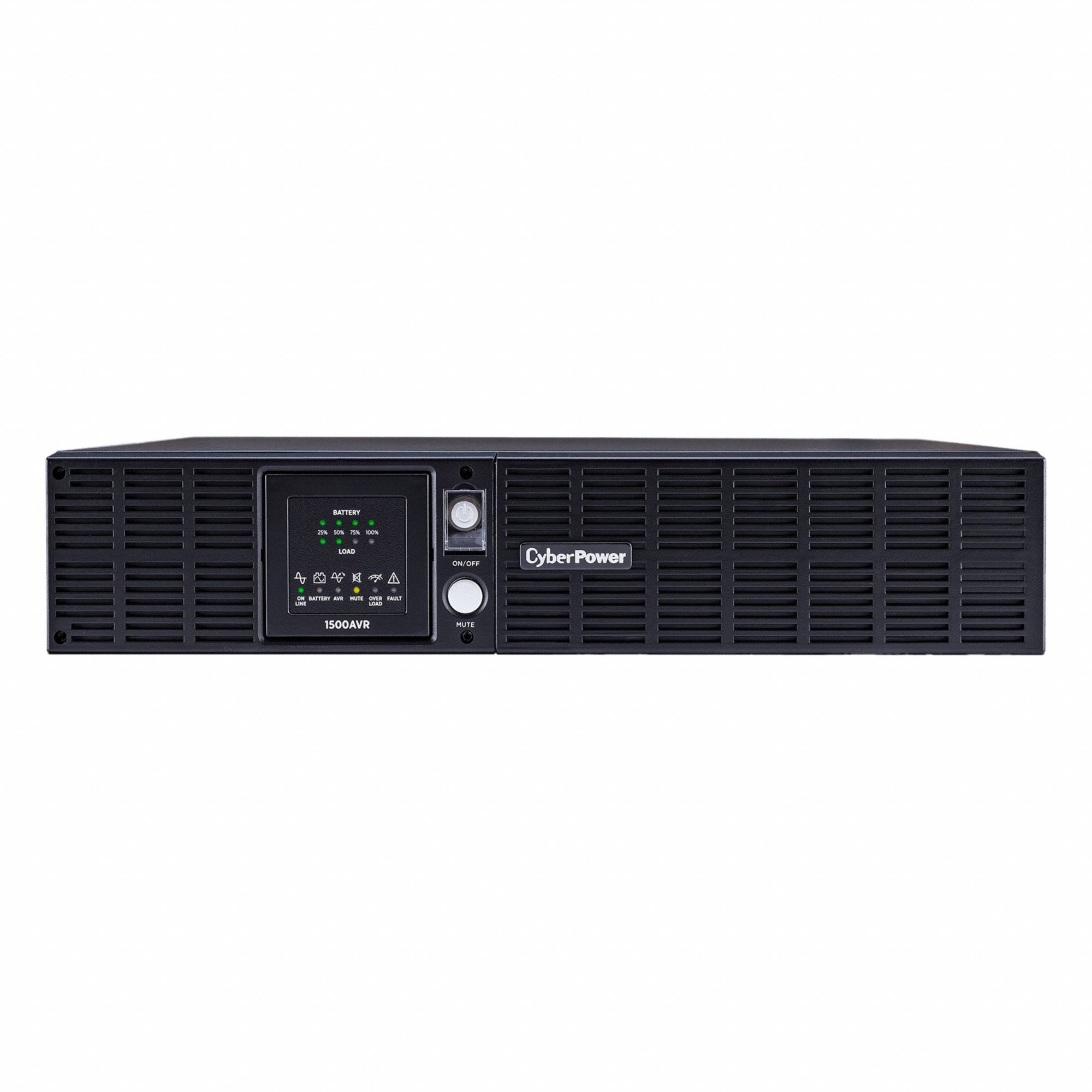 CYBER POWER, Single Phase, 1,500 VA Power Rating, UPS System - 832UU8 ...