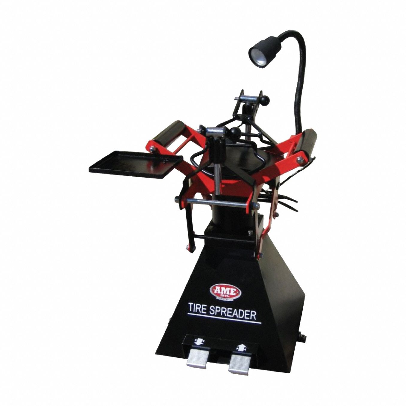 AME, Floor Mount Tire Spreader, Steel, Aluminum, Poly, Rubber, Tire ...