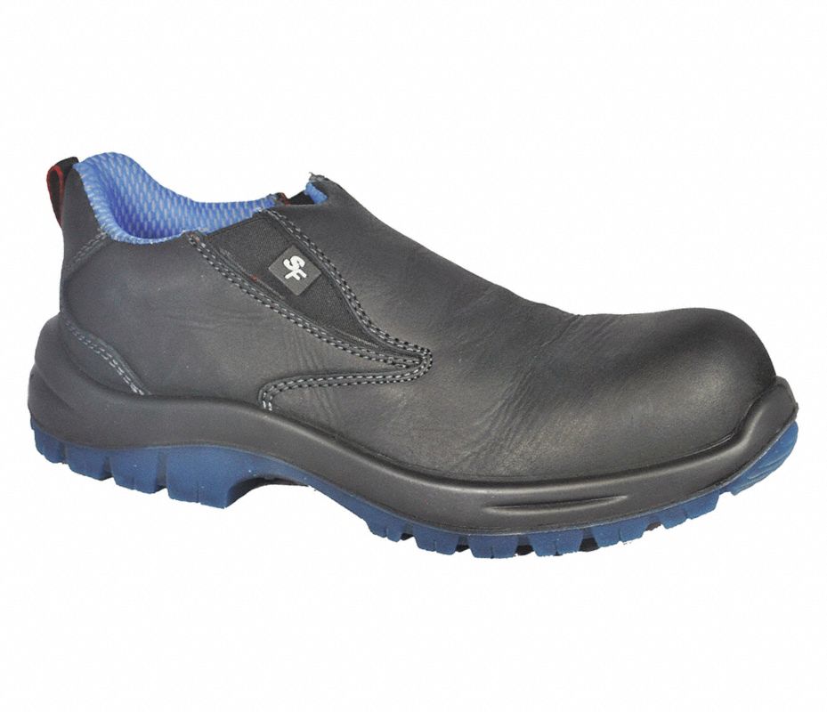 SAFE FIT Zapatos de Seguridad con puntera de Policarbonato Negro/Azul ...