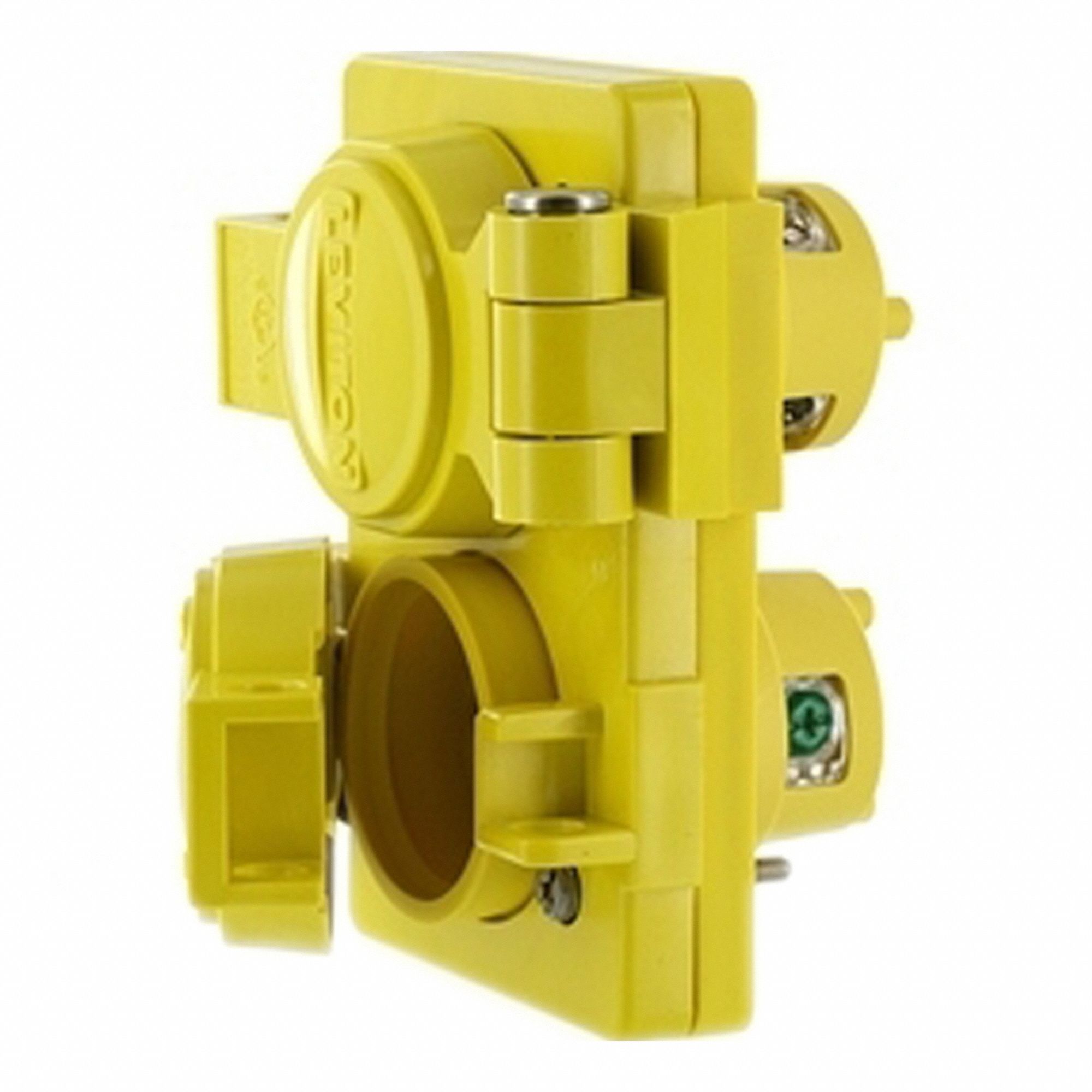 Wetguard Str Blade Outlet 15A 125V Ylw - Grainger