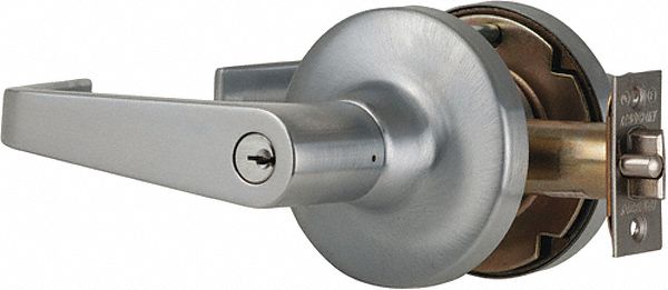FALCON, Storeroom Lever Locksets, Chrome, Door Lockset - 738C02|T581PD ...