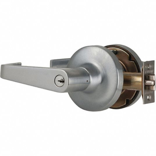 FALCON, Storeroom Lever Locksets, Chrome, Door Lockset - 738C02|T581PD ...