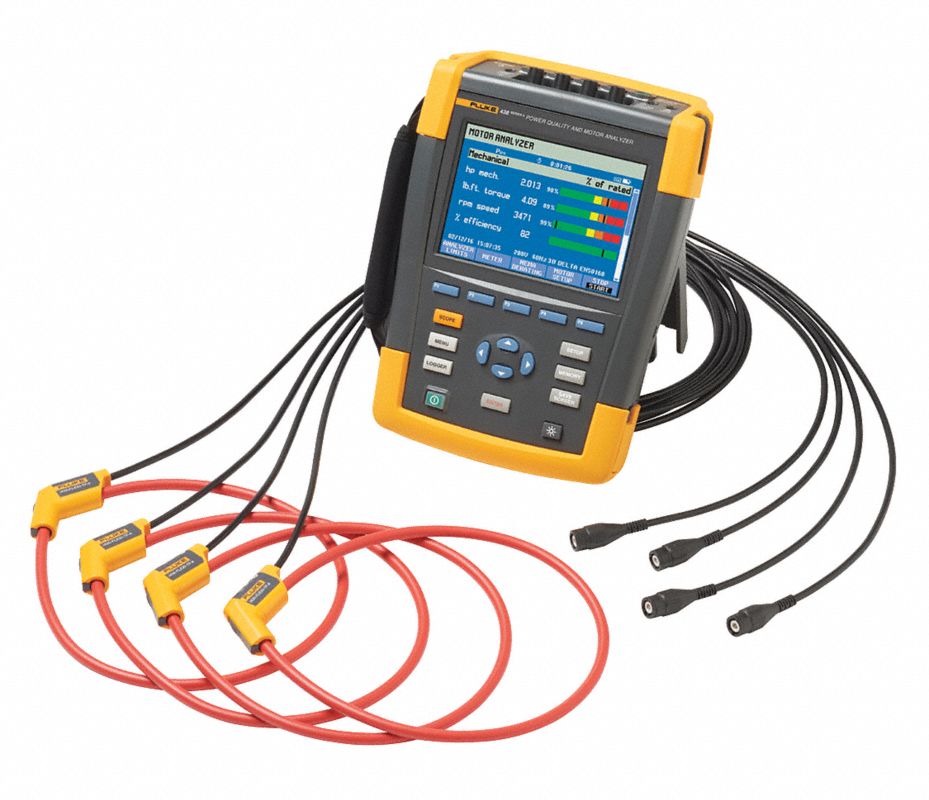 FLUKE Analizador de Calidad de Energía,1000VA - Medidores de Energía y ...