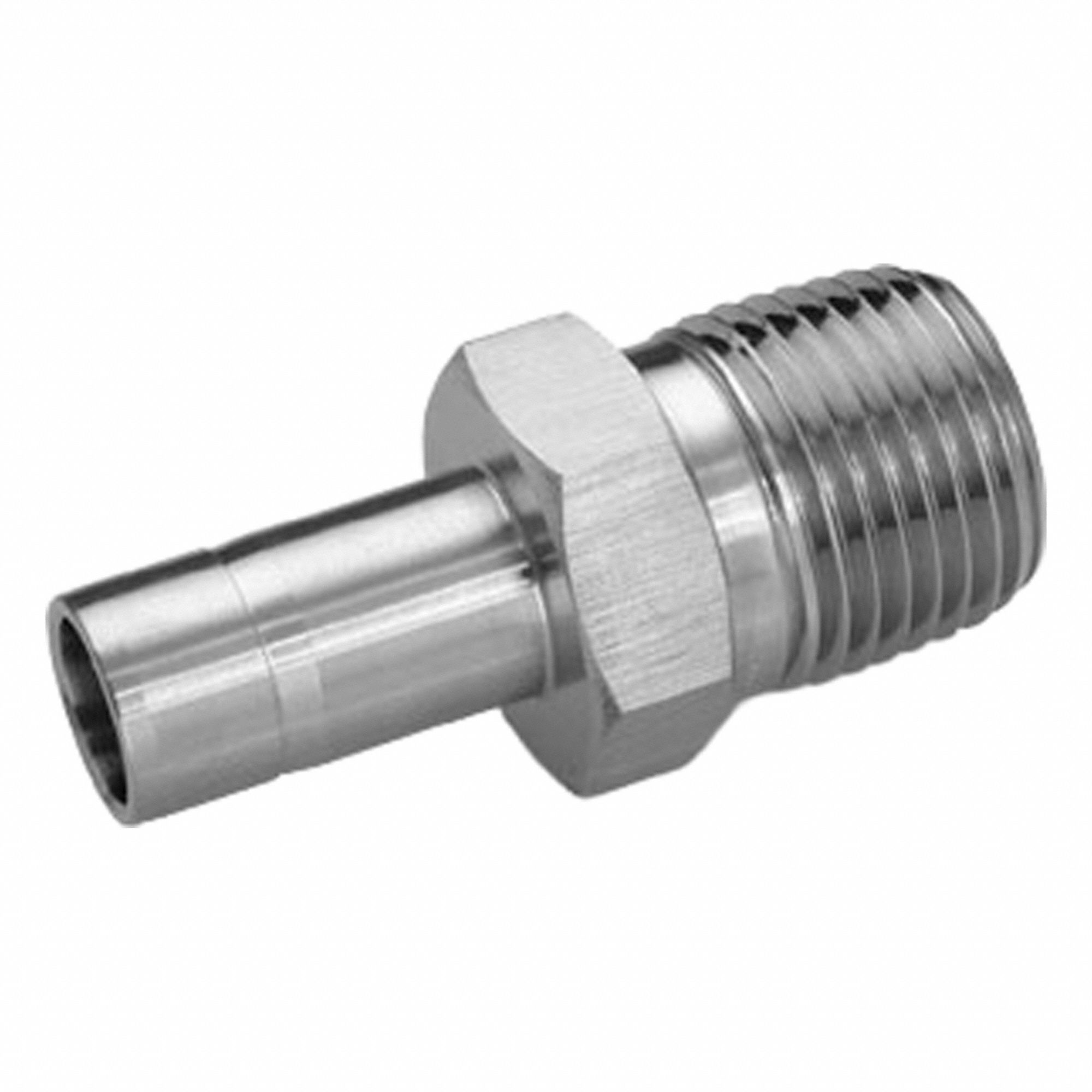 HAM-LET, 3/8 in OD x 1/4 in Pipe Fitting Size, Tube x MNPT, Compression ...