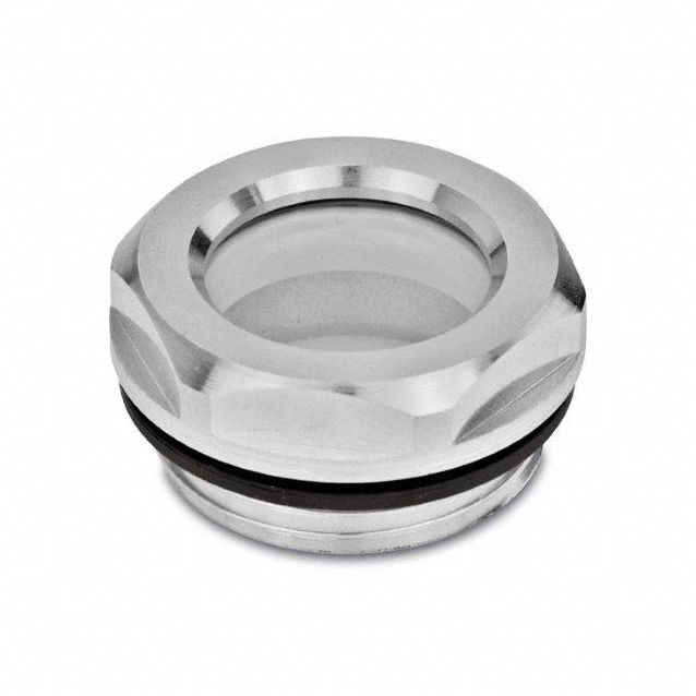 JW WINCO, Aluminum, Type G, Sight Glass - 912GX1|743.1-32-G11/2-B ...