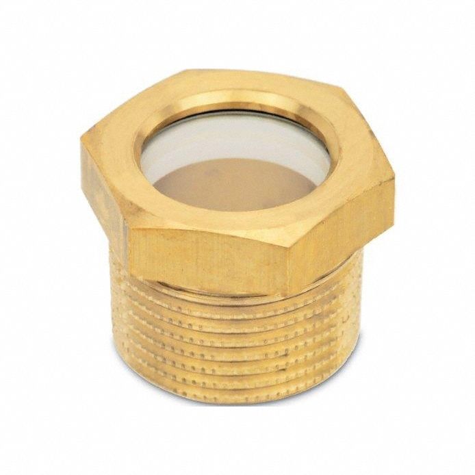 JW WINCO, Brass, NPT, Sight Glass - 912H44|6PTK5 - Grainger