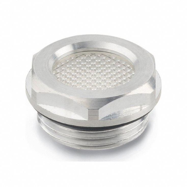 JW WINCO, Aluminum, Metric Fine, Sight Glass - 912H59|744-24-M33X1.5-A ...
