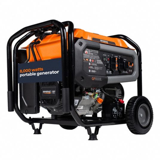 GENERAC, Conventional, Gasoline, Portable Generator - 879HU1|8929 ...