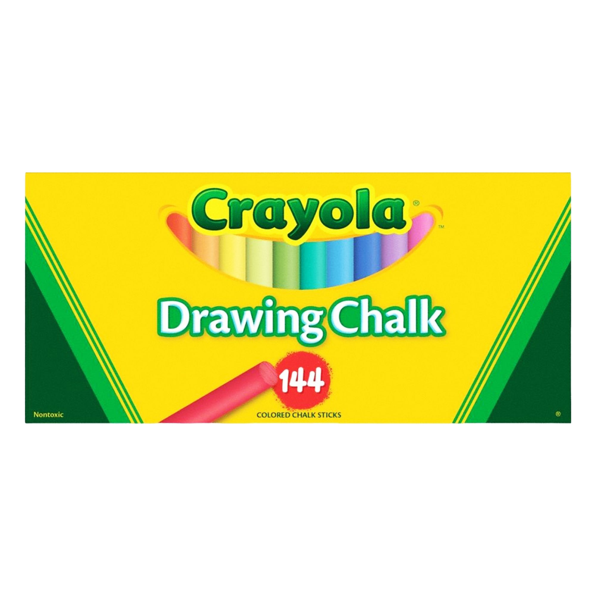 CRAYOLA, 1 Packs per Case, Non-Toxic, Drawing Chalk - 846GA6|510400 ...