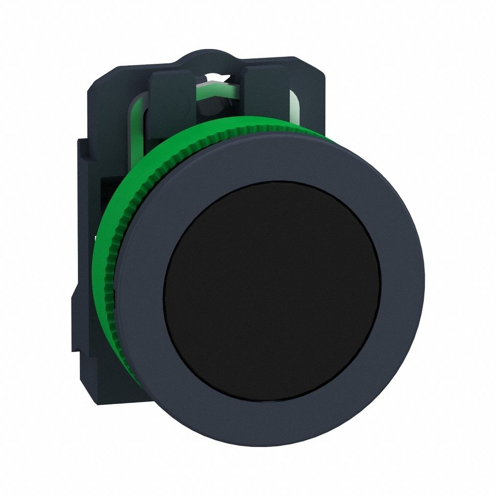 SCHNEIDER ELECTRIC, Non-Illuminated, Flush Profile, Flush Push Button Operator - 55XA35|XB5FA21 ...