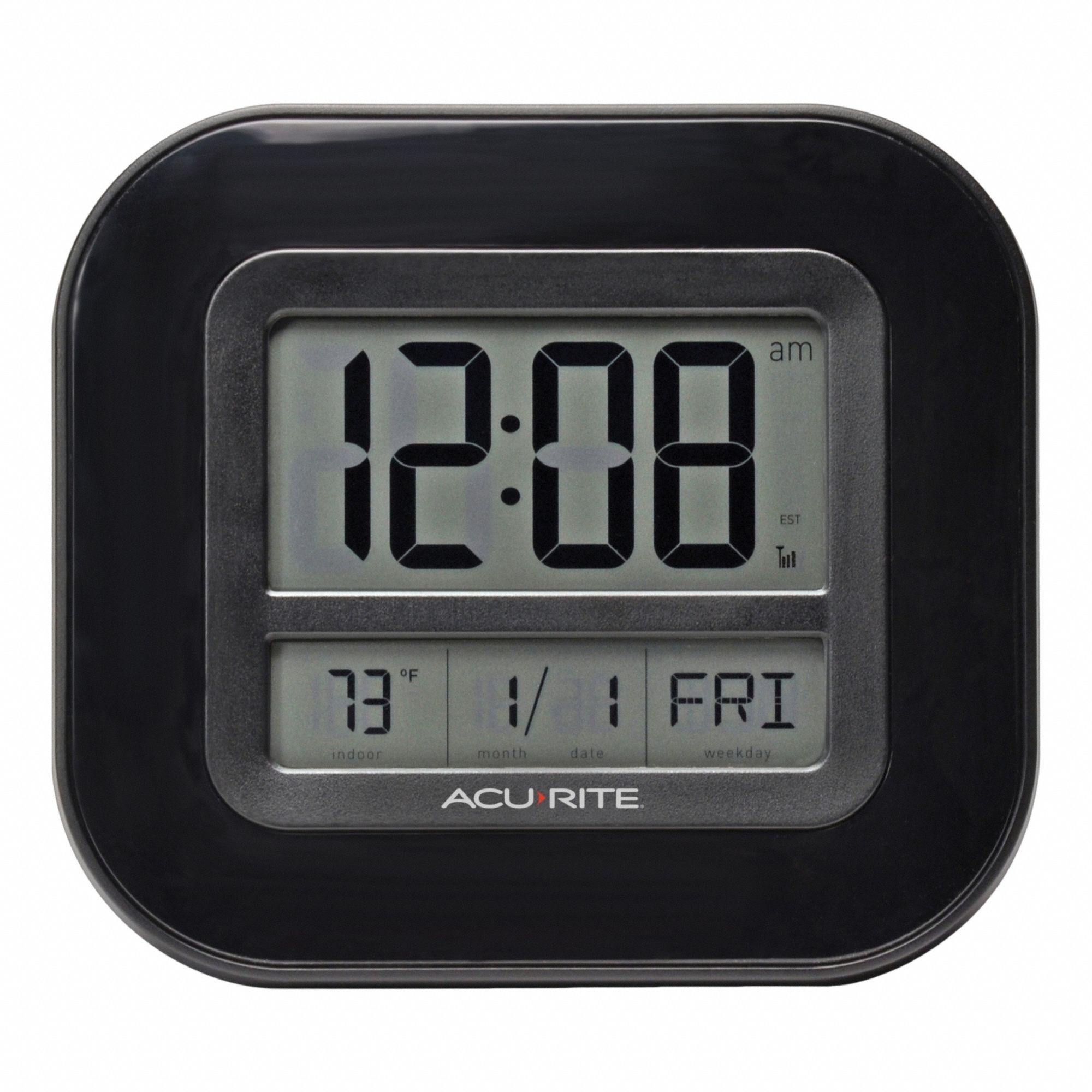 LCD, 8 in Ht, Digital Clock - 51XJ48|75172 - Grainger