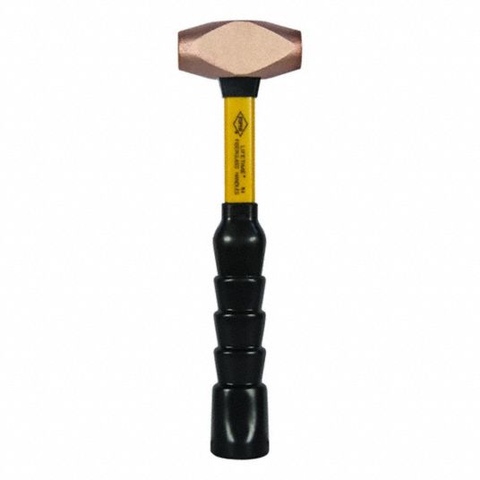 Fiberglass Handle, Ribbed Grip, Mallet - 841UD5|75.30-315E - Grainger