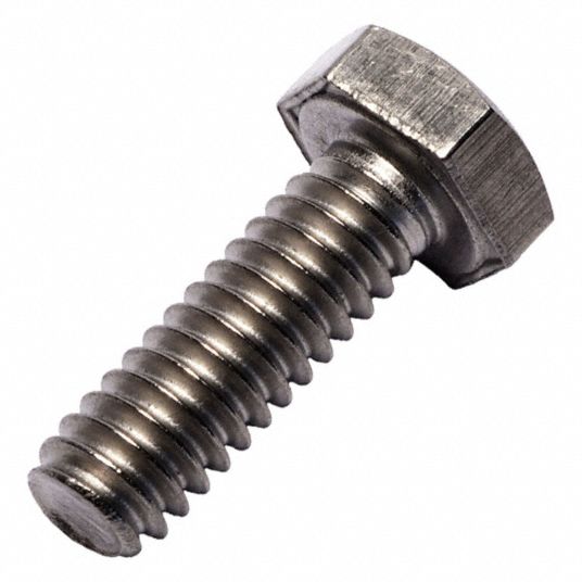 Titanium, Grade 2, Hex Head Cap Screw - 845K07|0075605 - Grainger