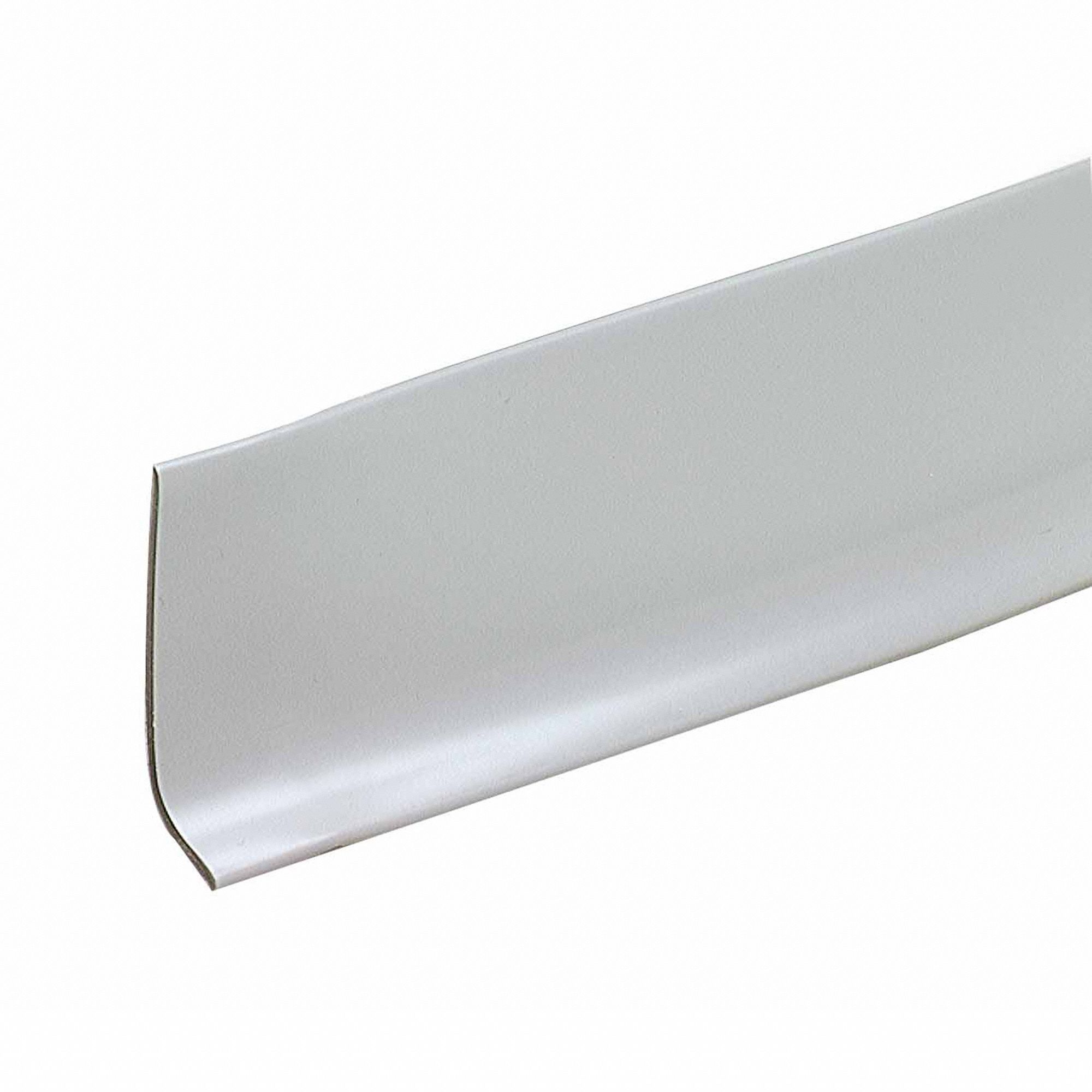 Silver, Vinyl, Wall Base Molding - 820N75|820N75 - Grainger
