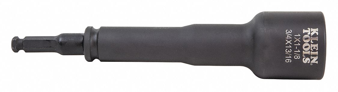 KLEIN TOOLS, Square Impact Socket 4-in-1 - 759Y37|NRHD4 - Grainger