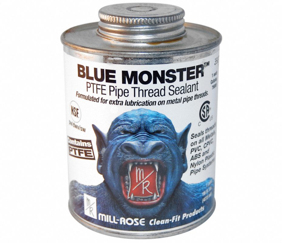 BLUE MONSTER Sellador d/Rosca d/Gr. Ind.,16 oz. liq. - 800K13 | 76005 ...