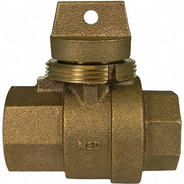 A.Y. MCDONALD, 2 in Pipe Size, FNPT x FNPT, Manual Two-Way Ball Valve ...