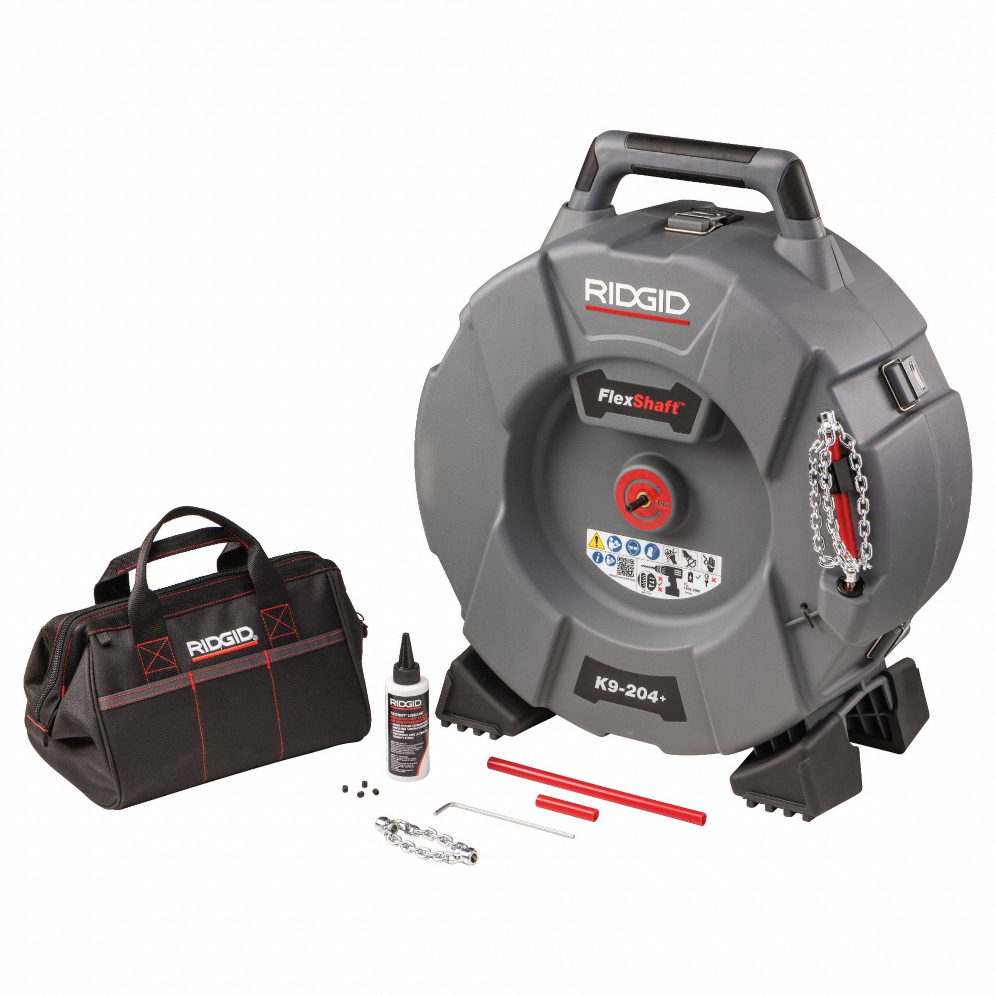 RIDGID, Cordless, FlexShaft®, Drain Cleaning Machine - 816T02|76198 ...