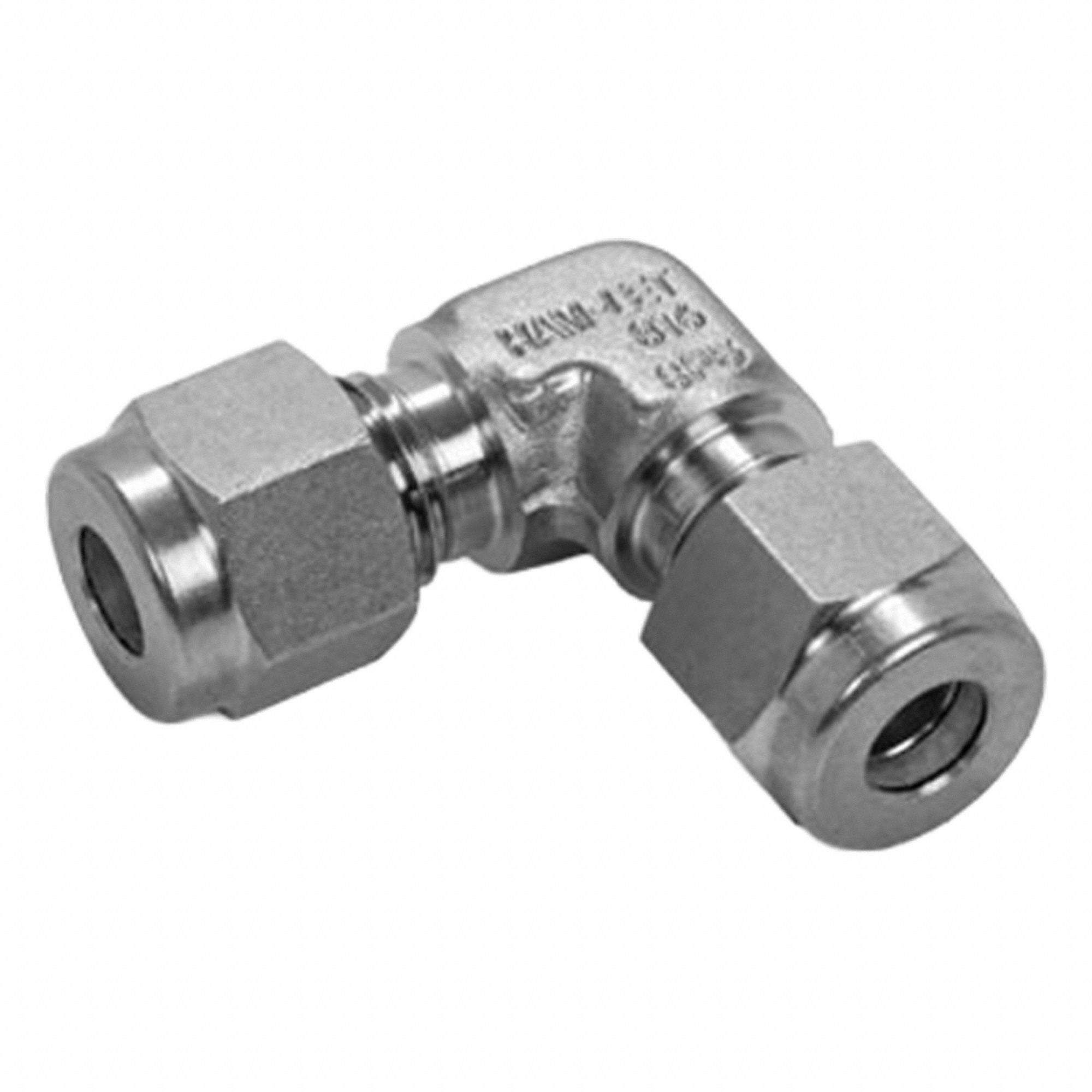 HAM-LET, 1/8 in OD 1/8 in OD Fitting Size, Tube x Tube, Compression Fitting Adapter - 880HE4 ...