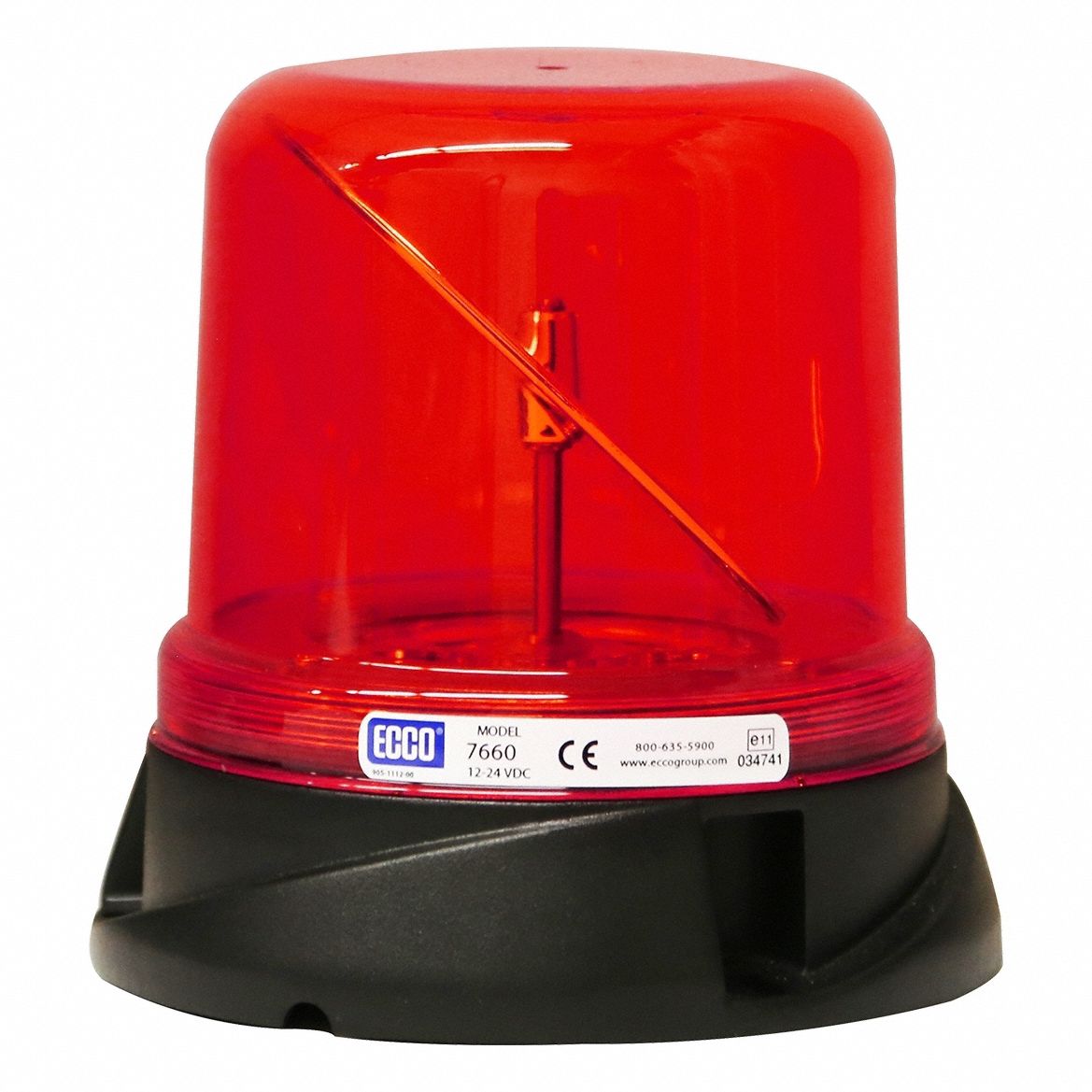 ECCO, Rotating Beacon, Red, LED Rotating Beacon - 812KD6|7660R - Grainger