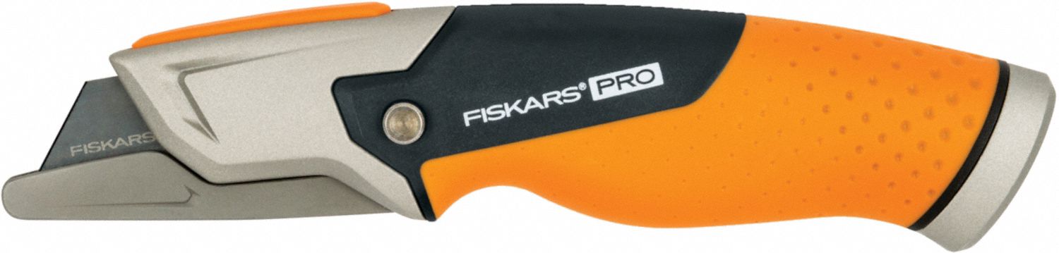 FISKARS, 7 1/2 in Overall Lg, Std Tip, Utility Knife - 349EH1|770010 ...