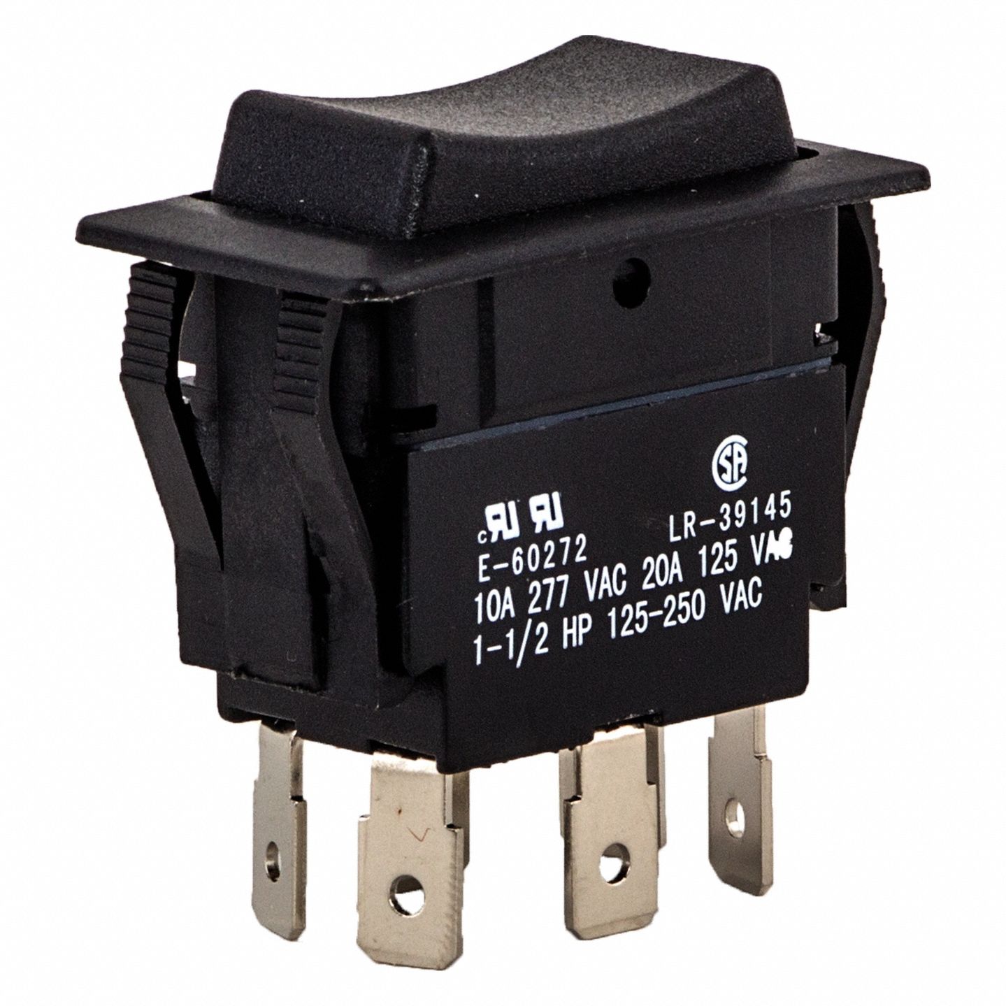 NSI INDUSTRIES, 3 Positions, DPDT, Rocker Switch - 173M32|77060RQ ...