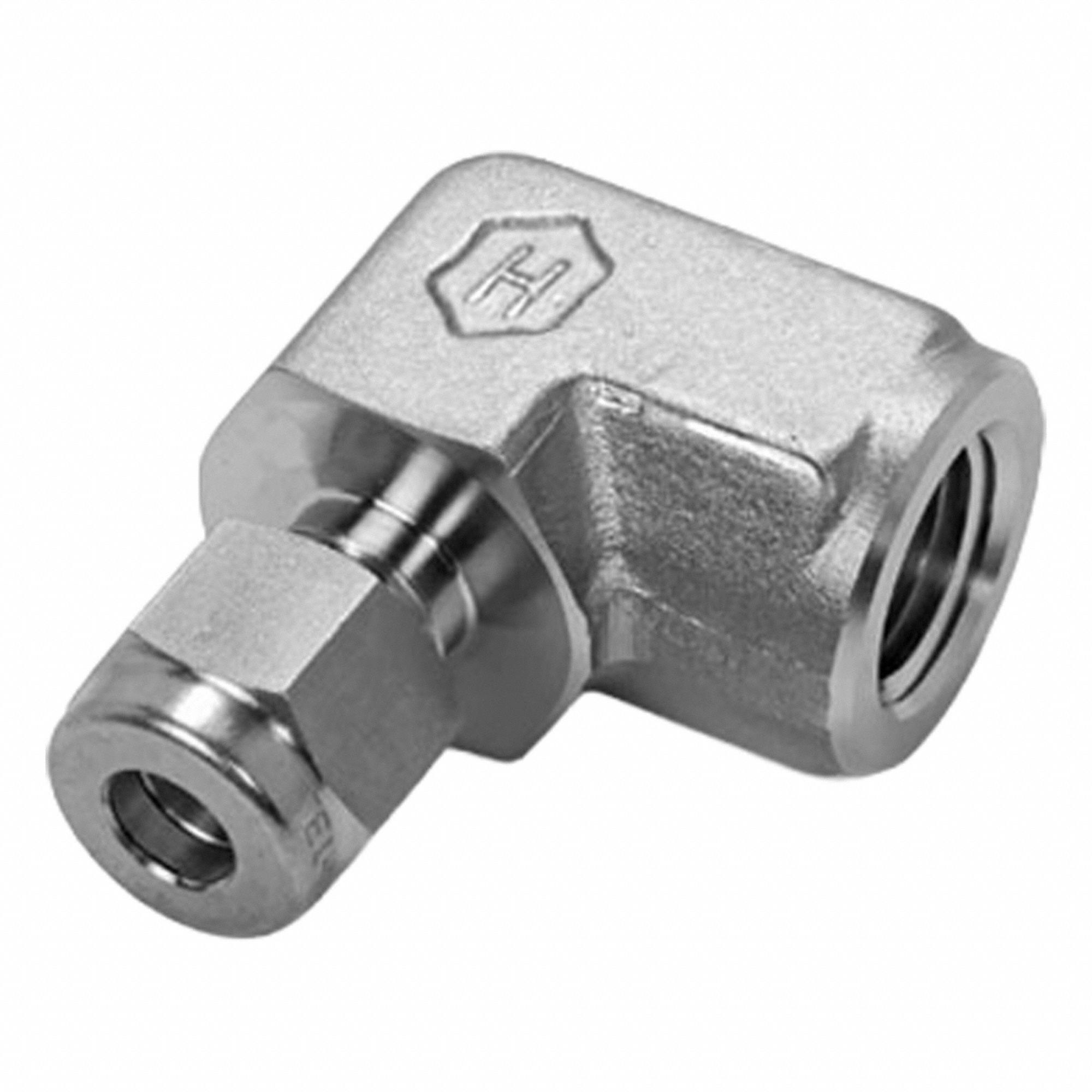 HAM-LET, 1/8 in OD 1/4 in Pipe Fitting Size, Tube x FNPT, Compression Fitting Adapter - 880HU7 ...