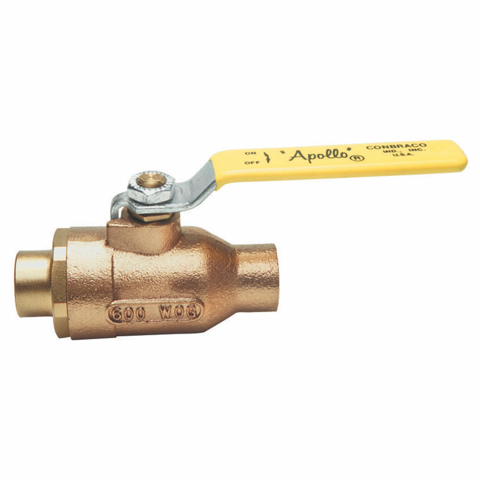 APOLLO, 3/4 in, Bronze, Manual Two-Way Ball Valve - 2EEK8|7720401 - Grainger