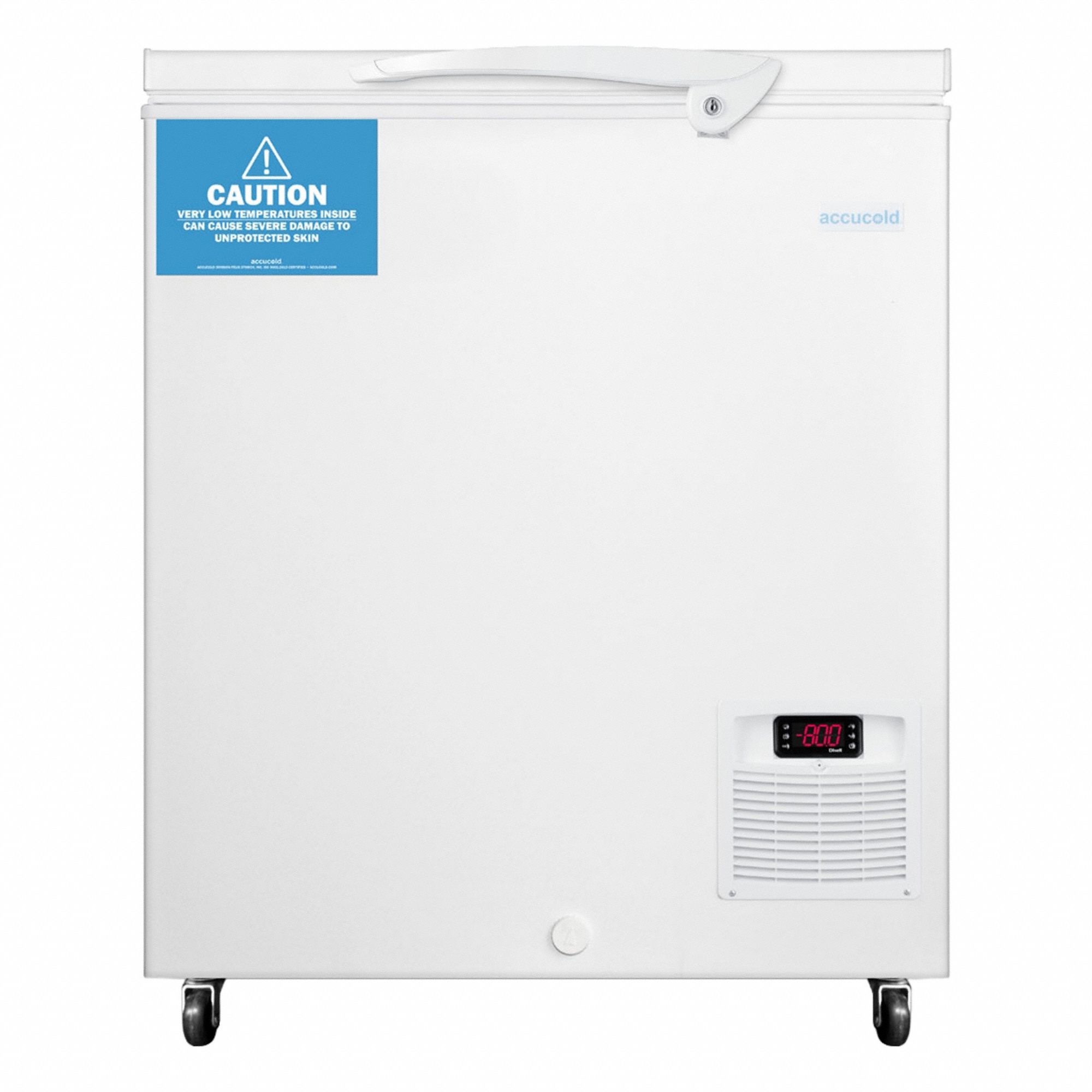 ACCUCOLD, Chest, 4.8 cu ft, Lab Freezer - 408XW6|Lab11 - Grainger