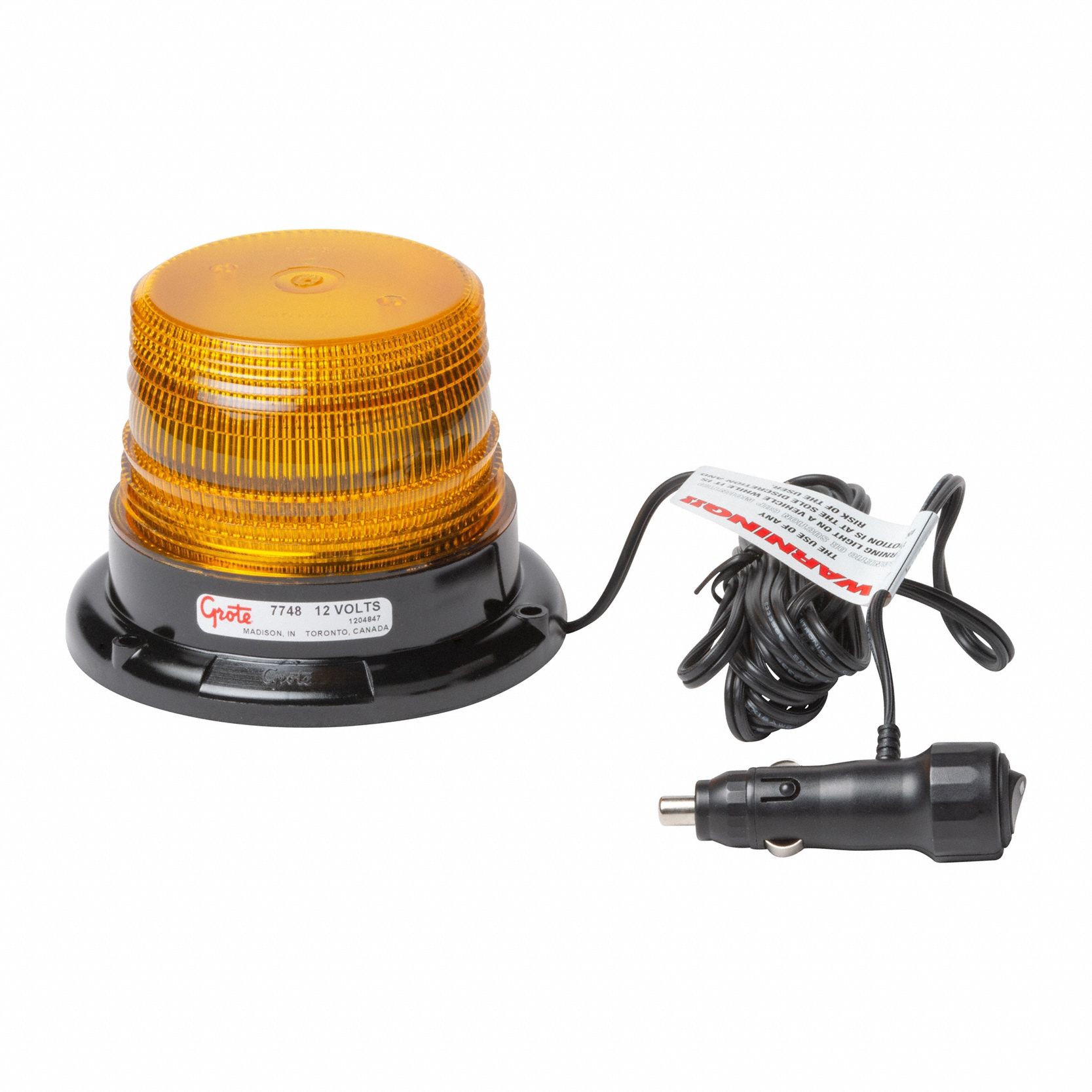 GROTE, Strobe, Amber, Strobe Light - 848N76|77483 - Grainger