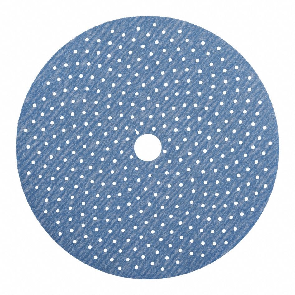 NORTON, 5 in Dia, Multi-Hole, Hook-and-Loop Sanding Disc - 804K23 ...