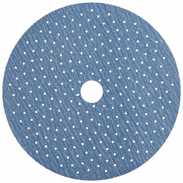 NORTON, 6 in Dia, Multi-Hole, Hook-and-Loop Sanding Disc - 804K25 ...