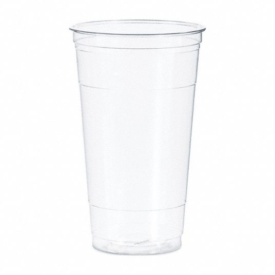 DART, 32 oz Capacity, Clear, Disposable Cold Cup - 831Y44|TC32 - Grainger