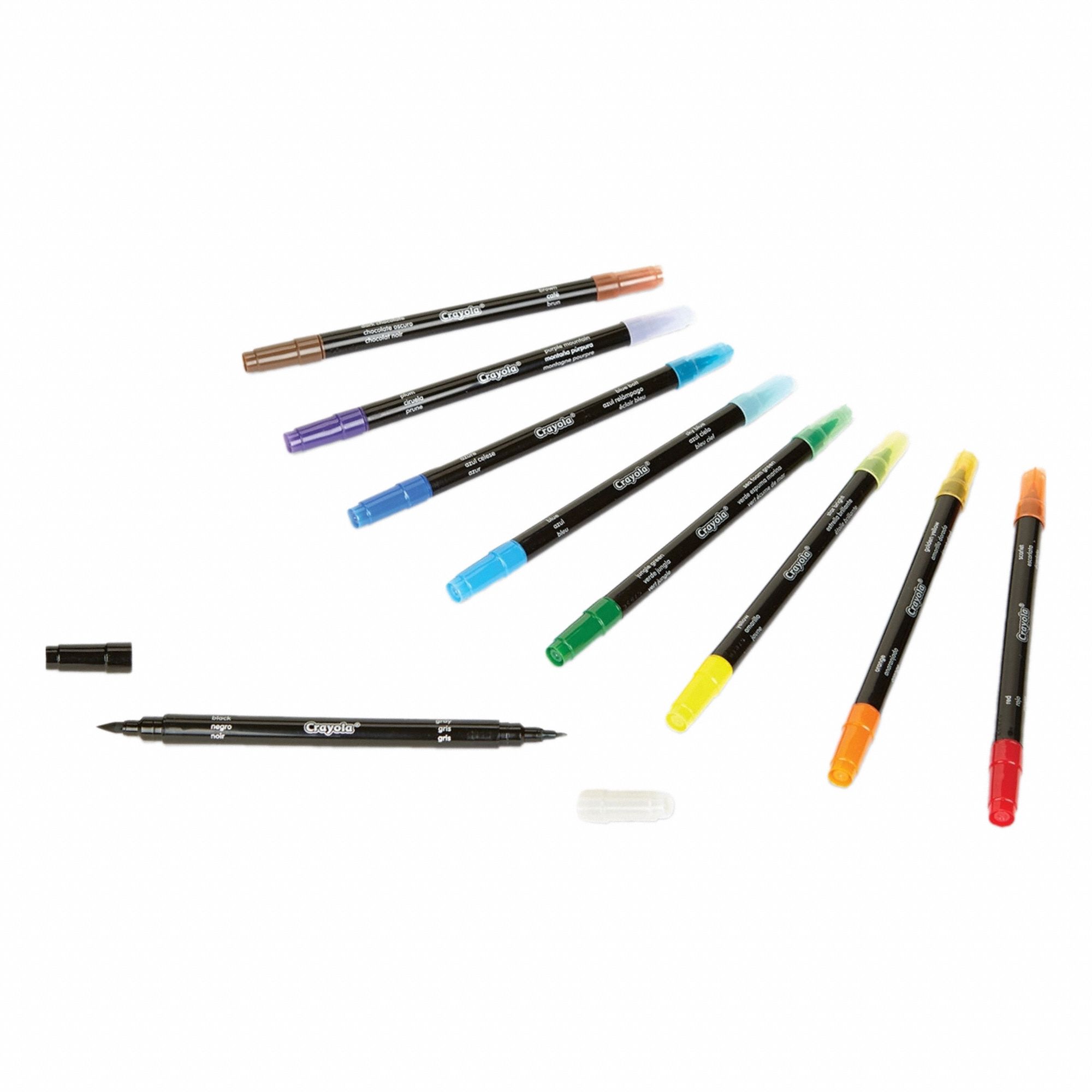 CRAYOLA, Bullet, Capped, Art Marker Set - 841WU6|586501 - Grainger