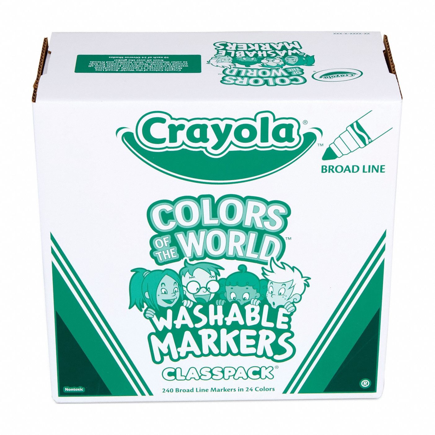 CRAYOLA, Bullet, Capped, Art Marker Set - 841WX2|588208 - Grainger