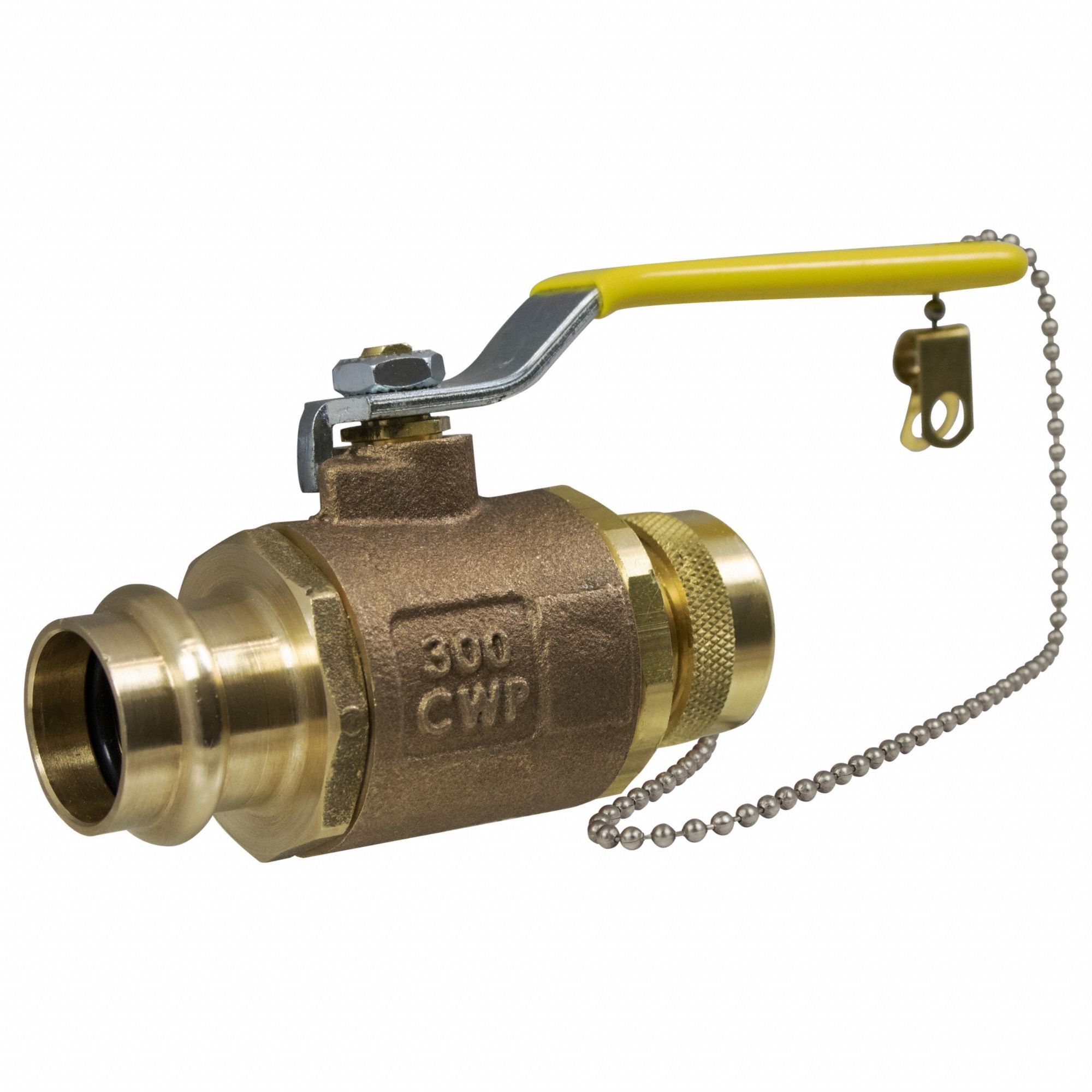 APOLLO, 3/4 in, Bronze, Manual Two-Way Ball Valve - 804ZC8|77W104HCA - Grainger