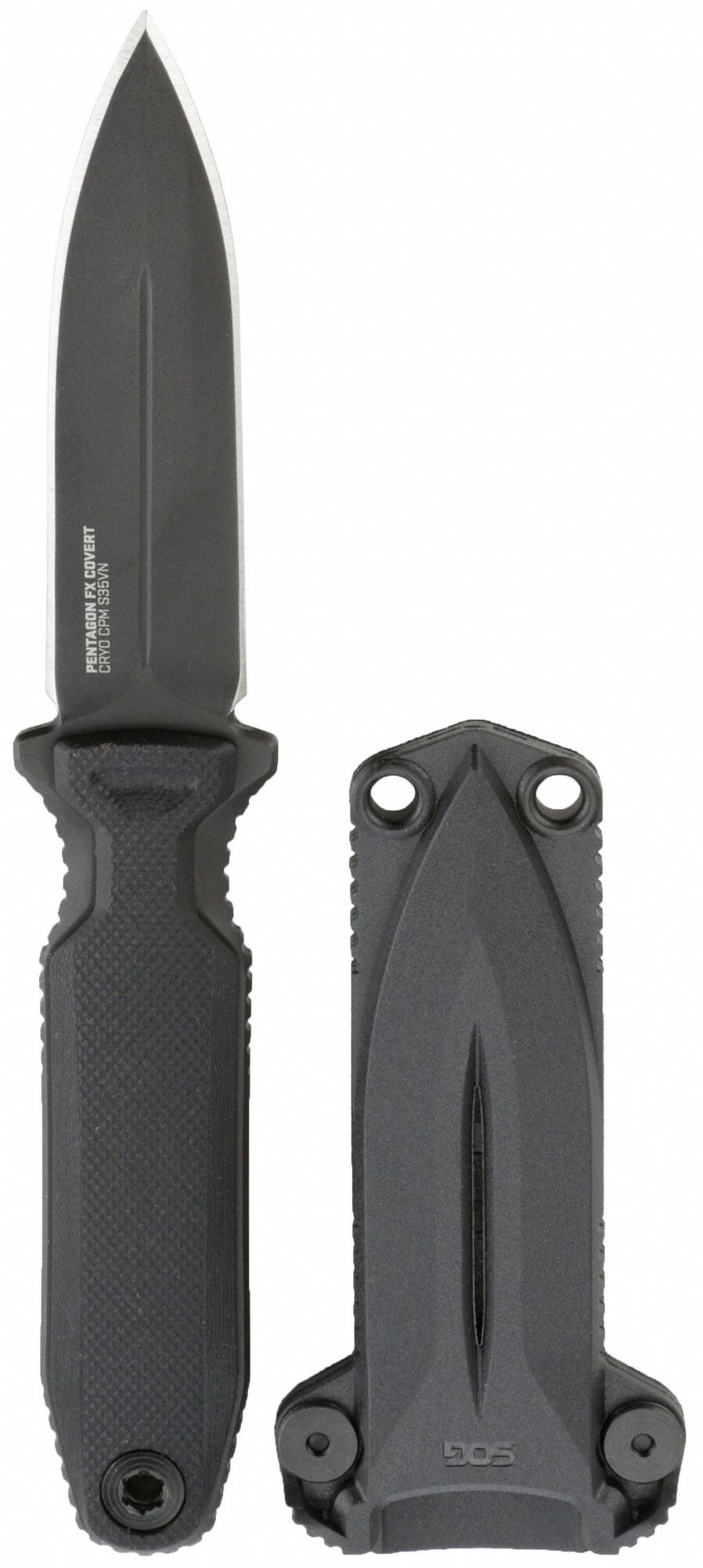 SOG, Straight, 7 1/2 in Overall Lg, Fixed Blade Knife - 780TC7|17-61-03 ...