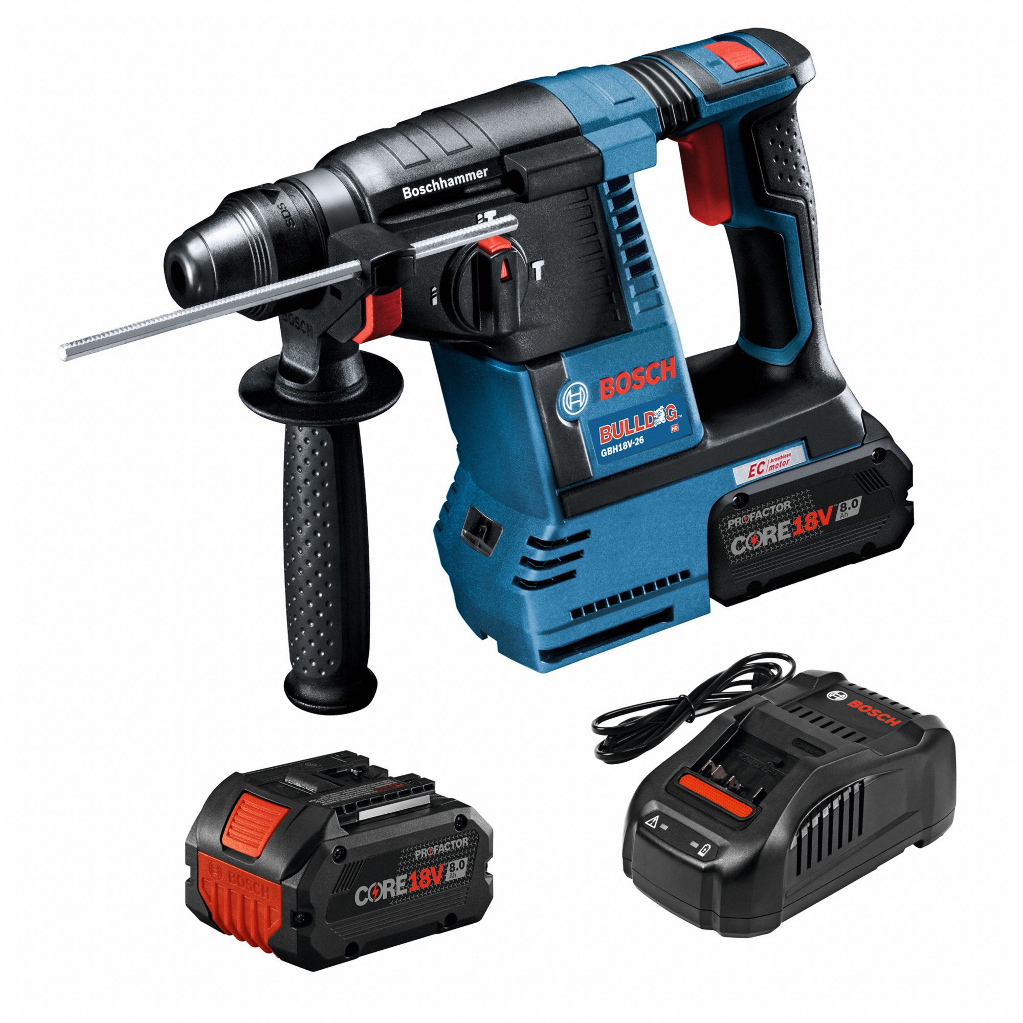 Cordless Rotary Hammer Kit - Grainger