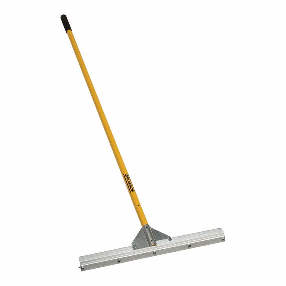 SEYMOUR MIDWEST RAKE, 24 in Overall Lg, Aluminum, Squeegee Applicator ...