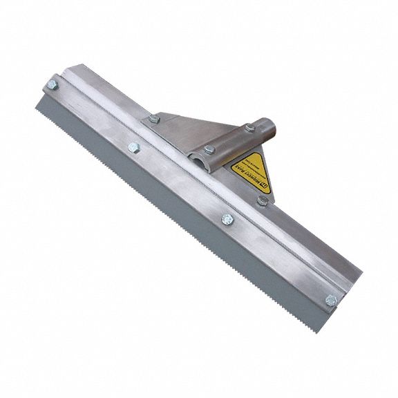 SEYMOUR MIDWEST RAKE, 30 in Overall Lg, Aluminum, Squeegee Applicator ...