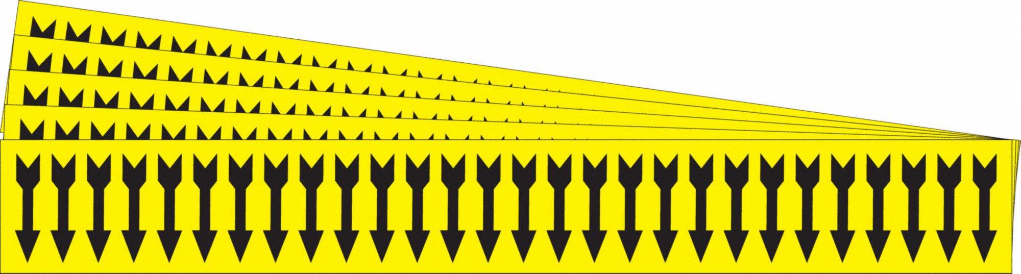 (Arrow), Yellow, Pipe Marker - 781VA1|91883-PK - Grainger