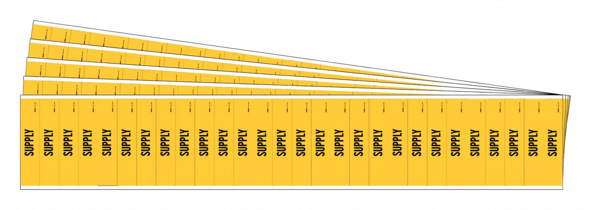 Supply, Yellow, Pipe Marker - 782FR2|91972-PK - Grainger