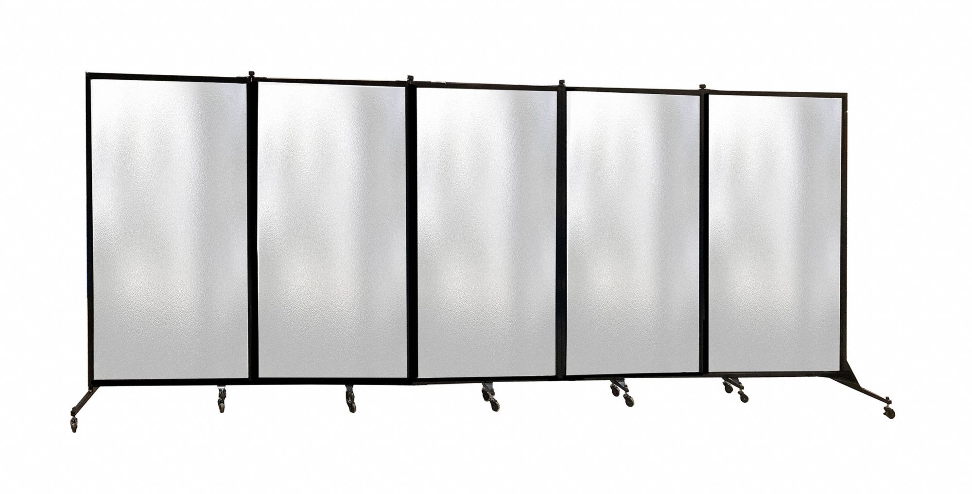 SCREENFLEX, 5 Panels, Translucent, Room Divider - 782KN8|CRDFF5 - Grainger