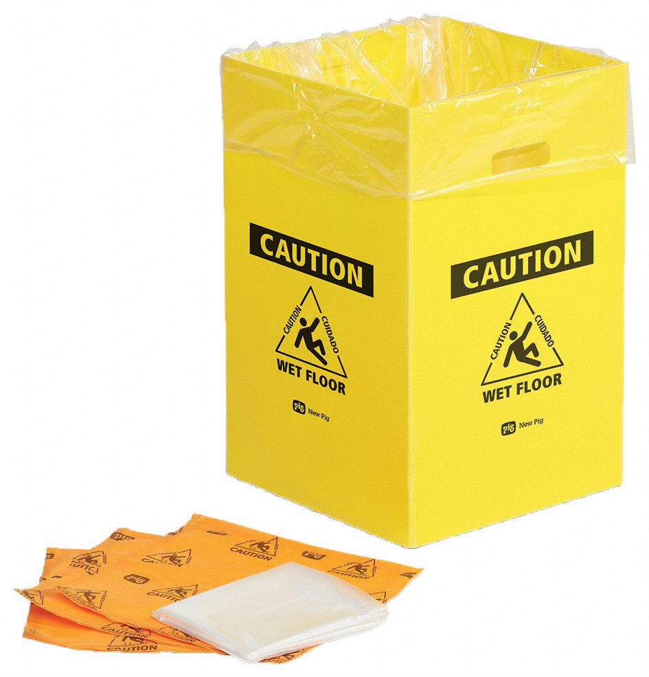 PIG, 16 in Lg, 16 in Wd, Absorb/Lock Ceiling Leak Catcher - 782KT6 ...