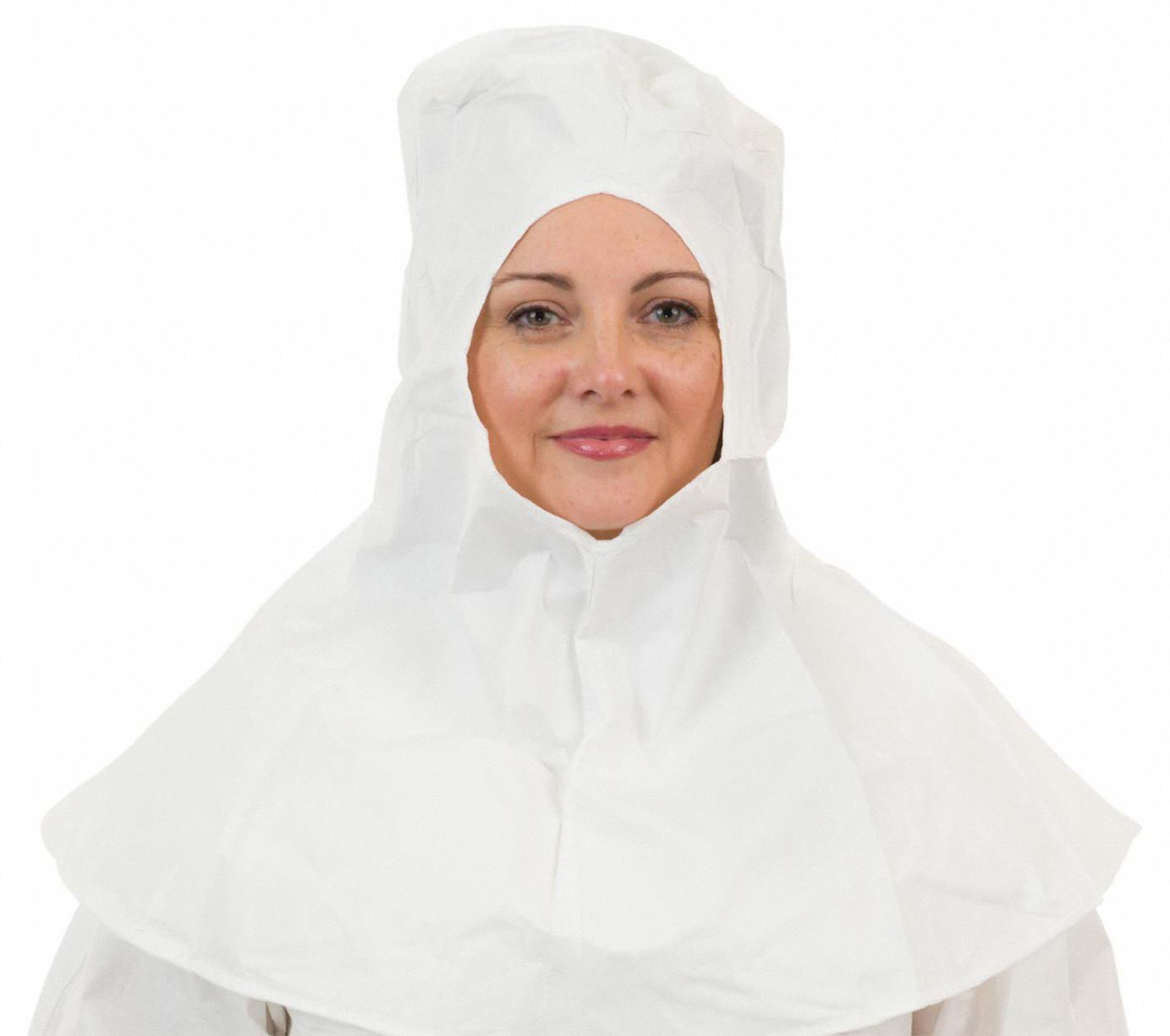 INTERNATIONAL ENVIROGUARD, Non-Woven Laminate, White, Sterle Hood ...