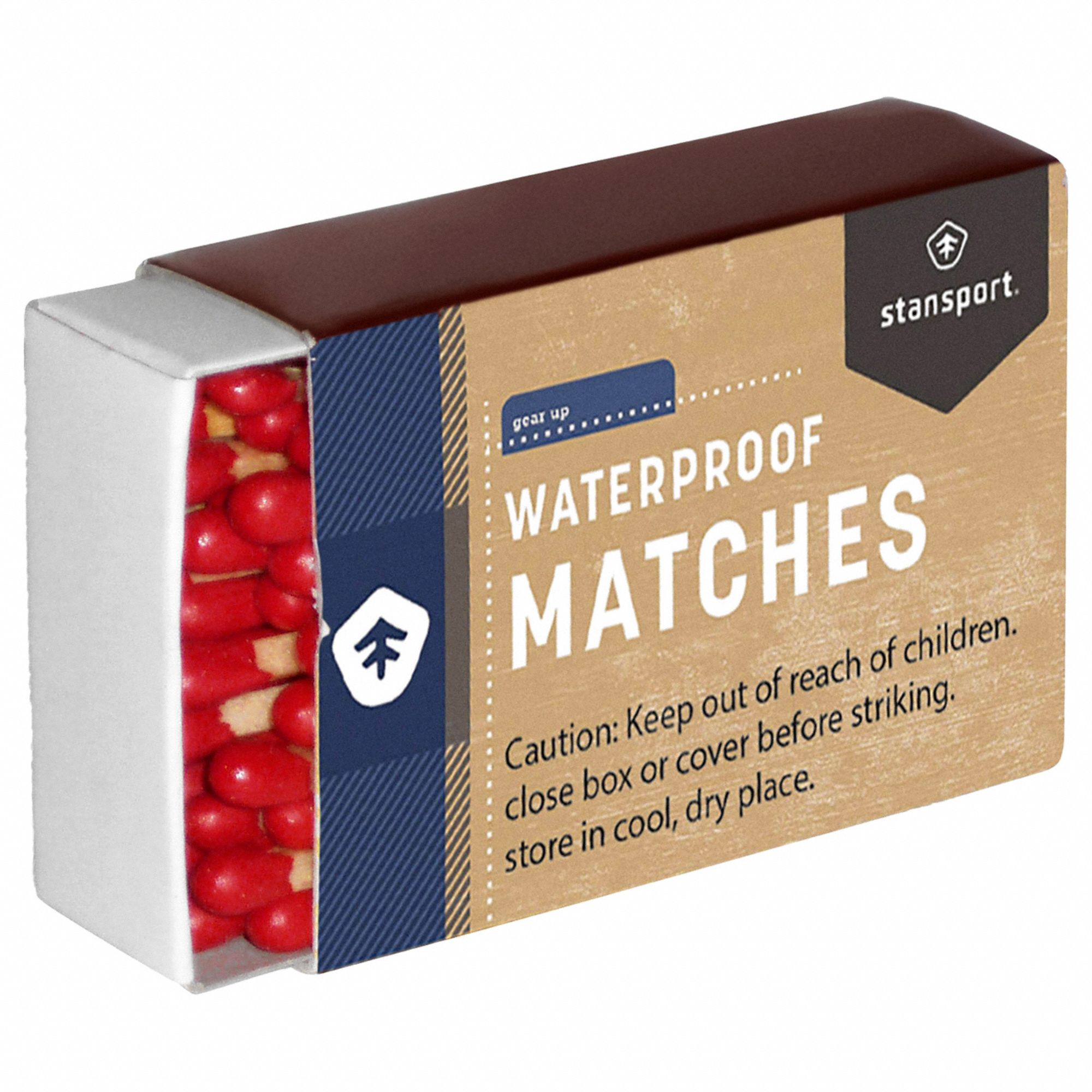 MEDIQUE, Wood, Mfr Part # 78399, Waterproof Matches - 3WHL4|78399 ...